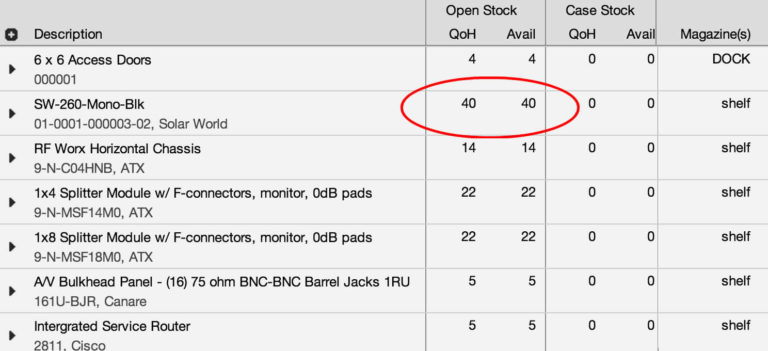 Warehouse Stock Control Management System Software