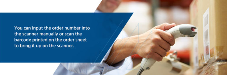 Discrete Order Picking Scanner | Barcode Picking | Finale