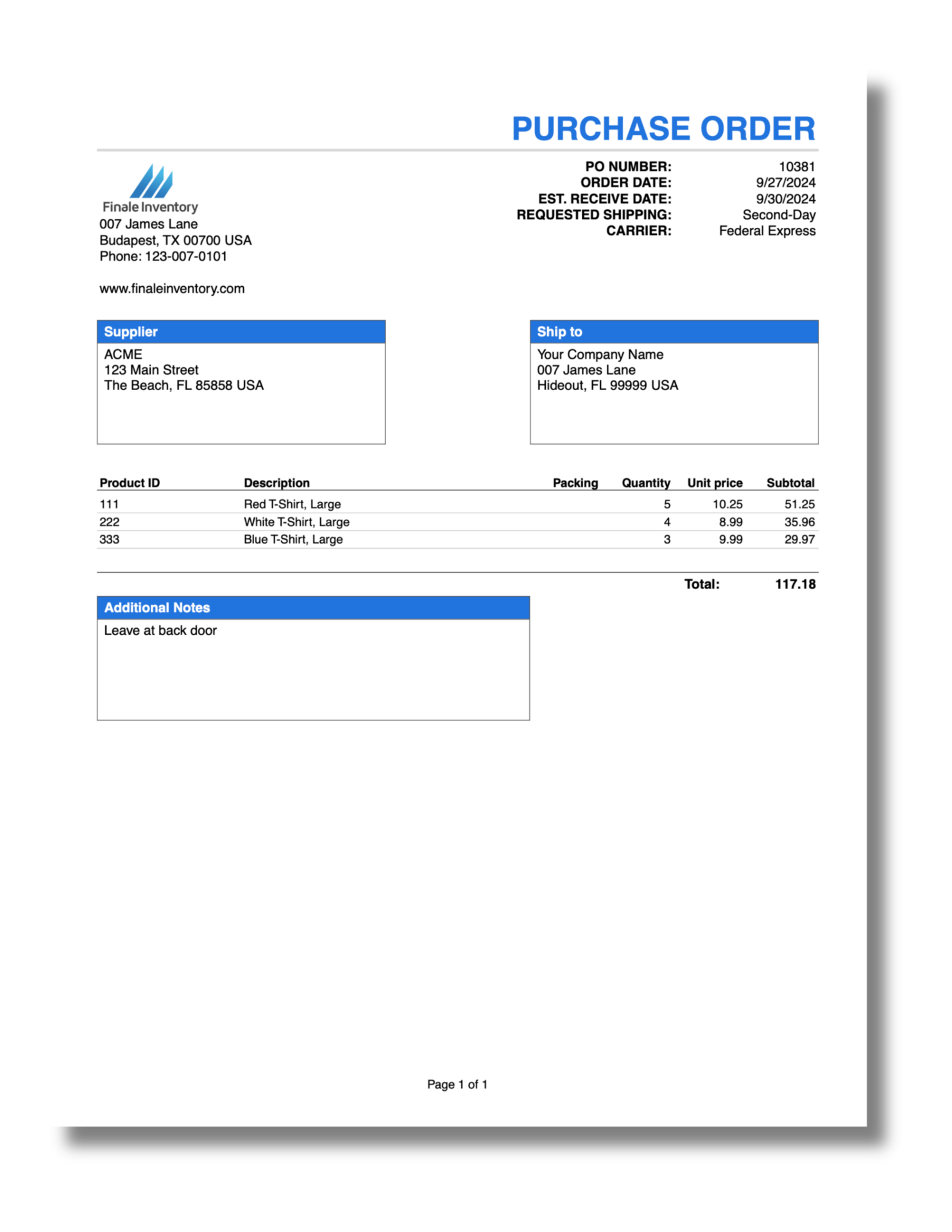 Free Purchase Order Templates: 5 Options for Efficient Business Management