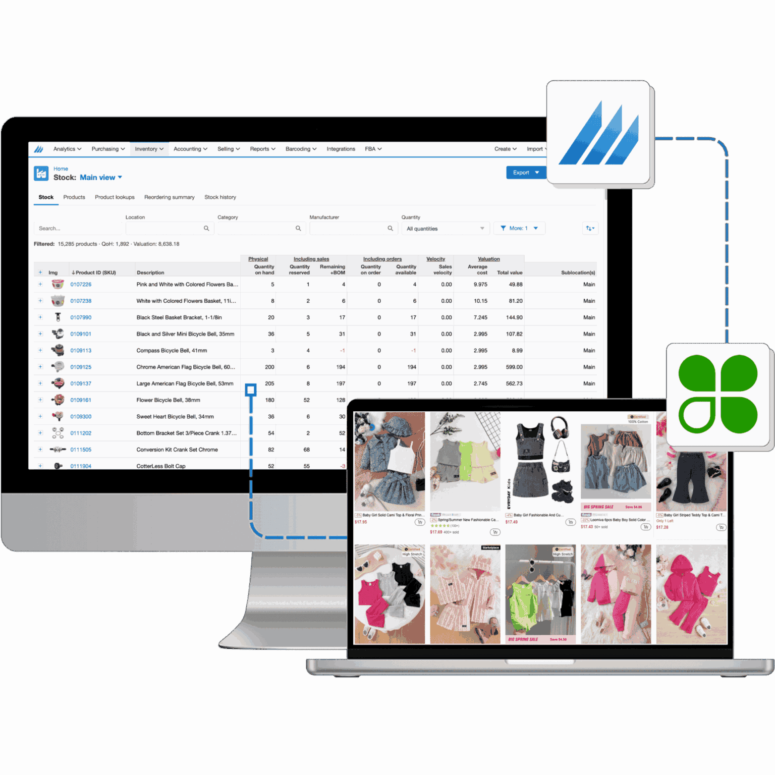 Clover Inventory Management | Finale Inventory